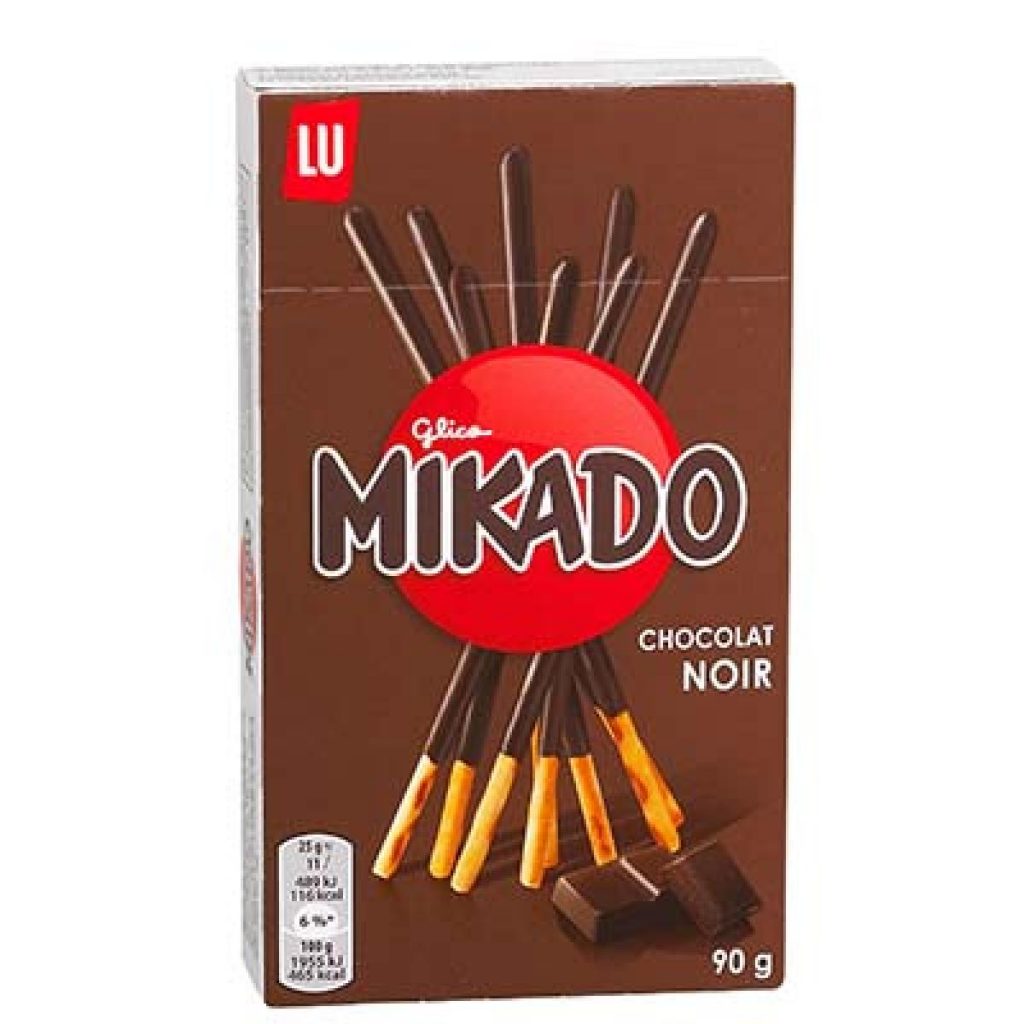 MIKADO CHOCO NOIR 90G LU - Boutique CABF