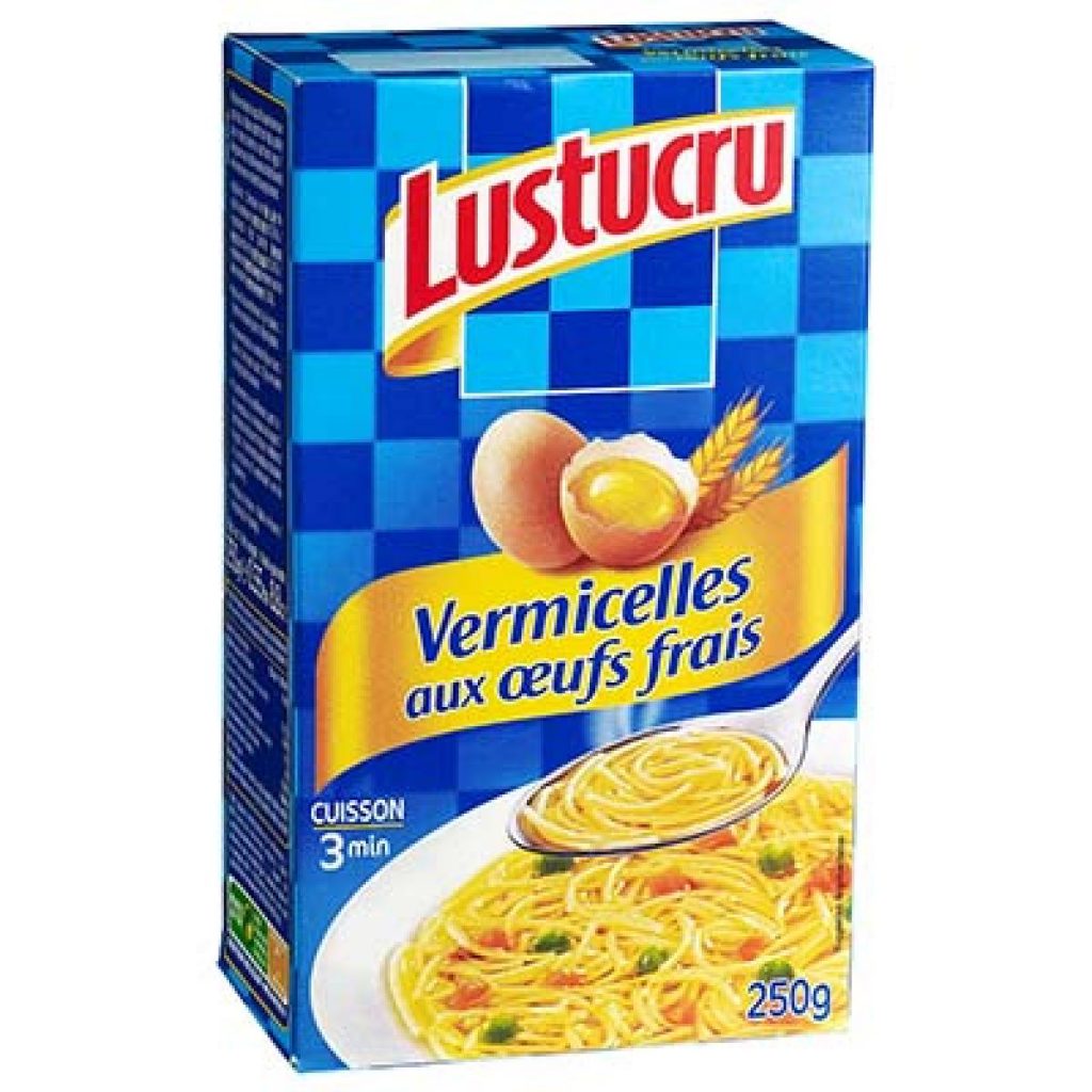 VERMICELLE 250G LUSTUCRU - Boutique CABF