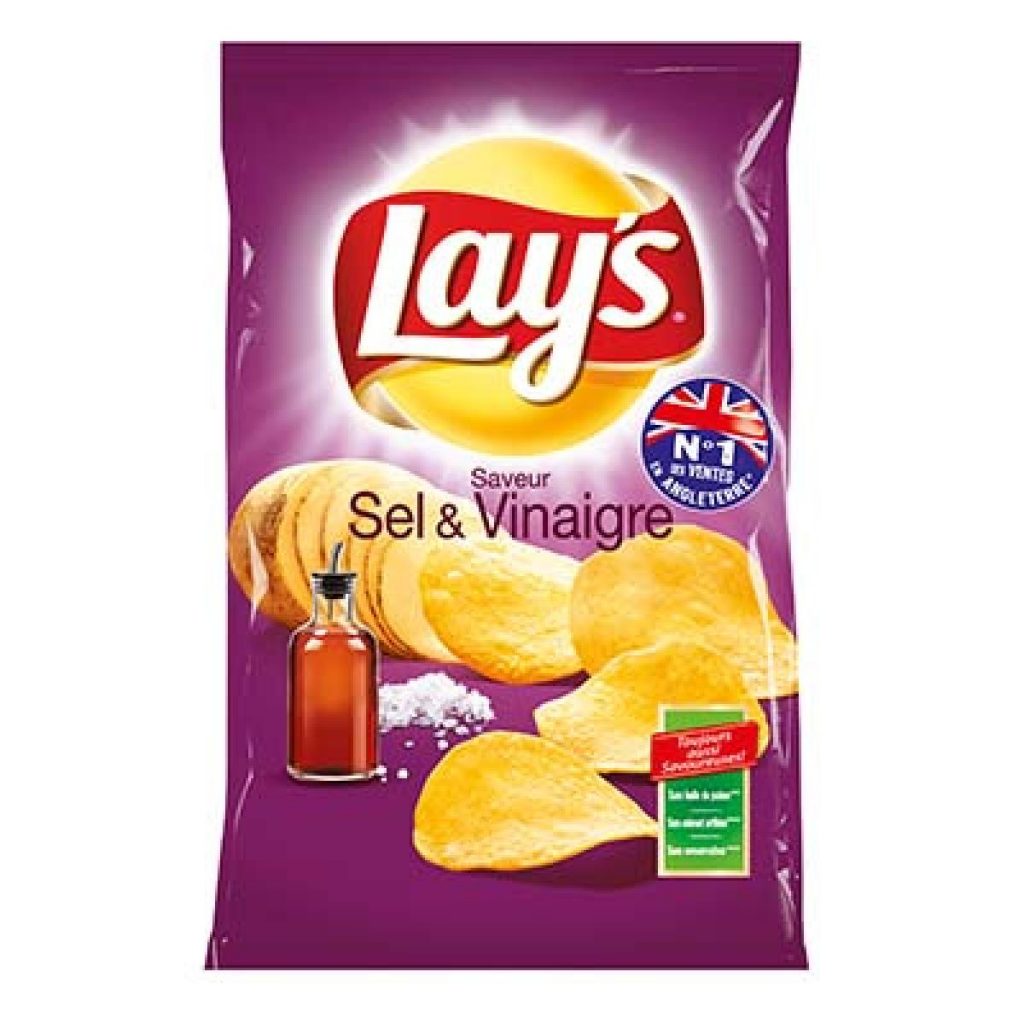 CHIPS LAY'S VINAIGRE 45G - Boutique CABF
