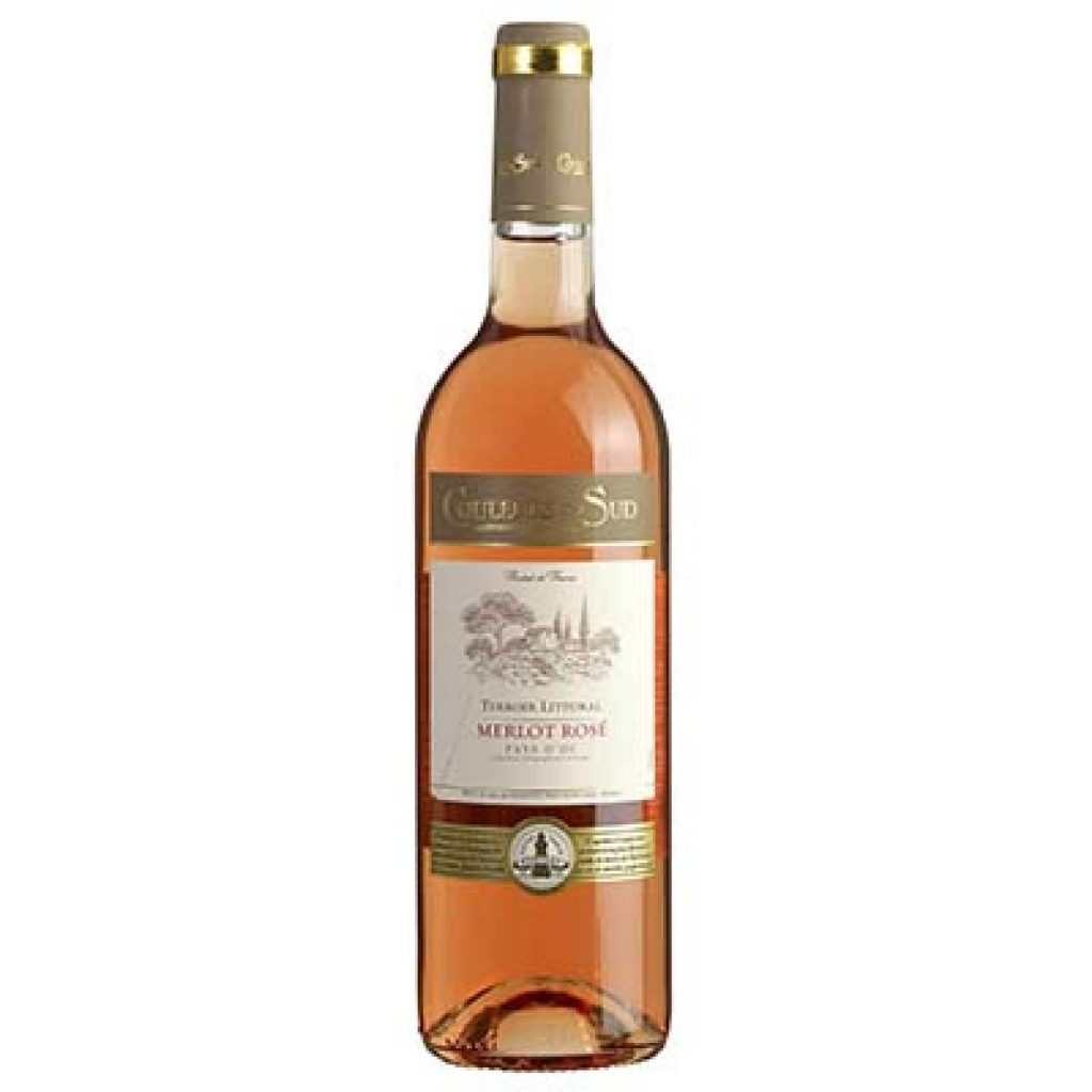 MERLOT ROSE COULEURS SUD - Boutique CABF