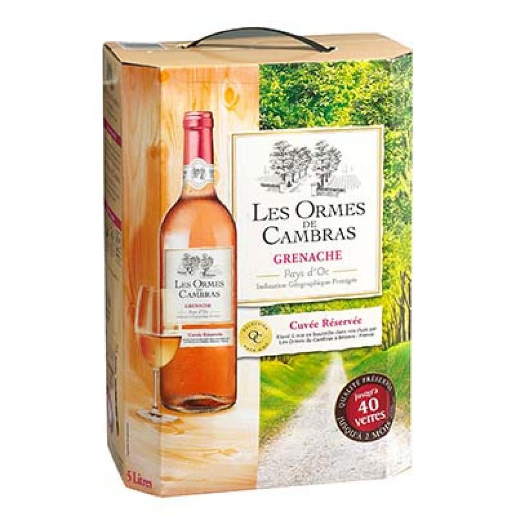 BIB VIN PAYS GRENACHE 5L - Boutique CABF