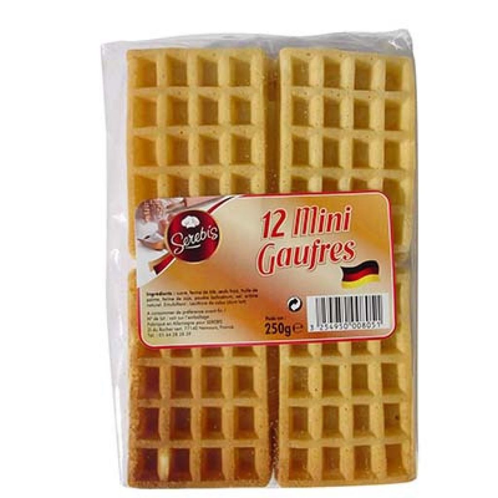 MINI GAUFRE X12 SEREBIS - Boutique CABF