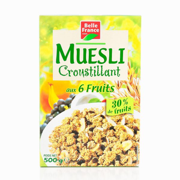 MUESLI AUX FRUITS 500G BELLE FRANCE - Boutique CABF