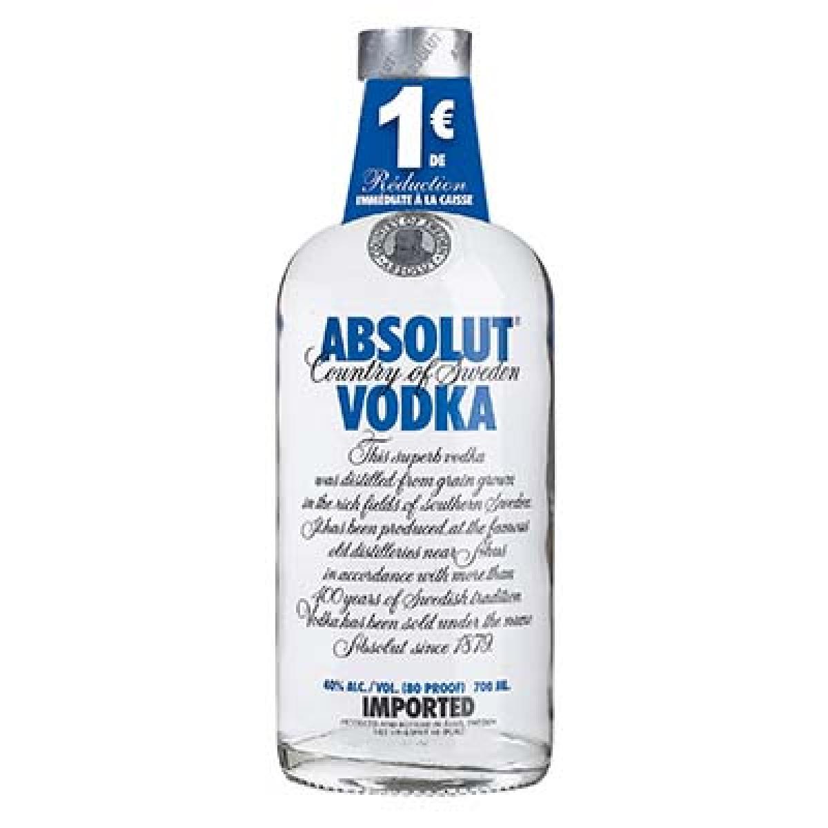 VODKA ABSOLUT 70CL 40 Boutique CABF VODKA ABSOLUT 70CL 40 Boutique CABF