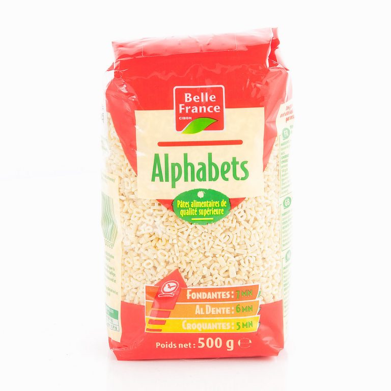 ALPHABET 500G BELLE FRANCE - Boutique CABF