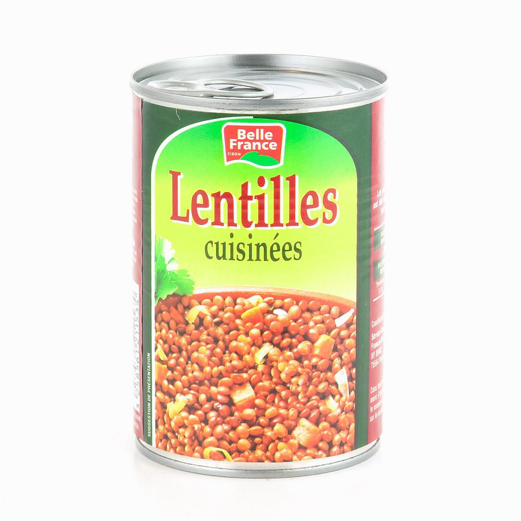 1X2 LENTILLE PREPAREE BELLE FRANCE - Boutique CABF