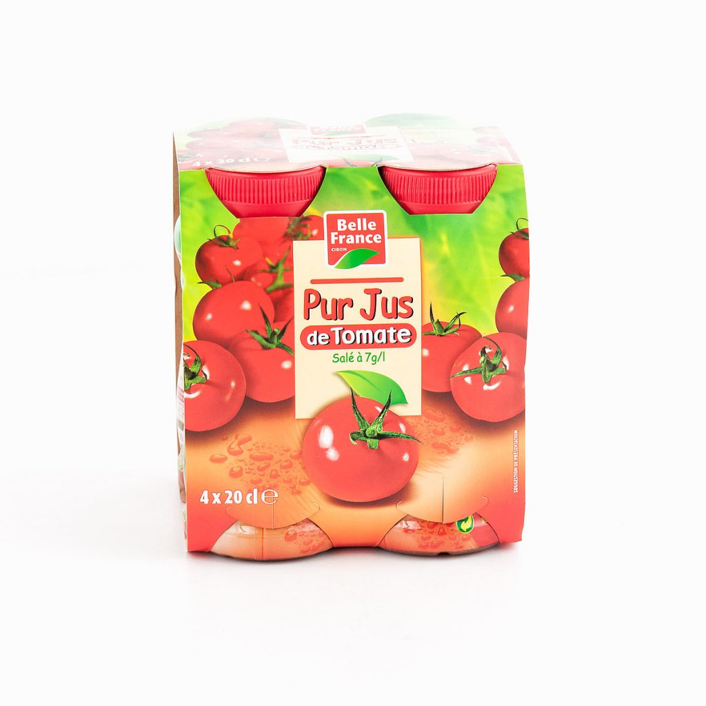 PET 4X20 P.JUS TOMATE BELLE FRANCE - Boutique CABF