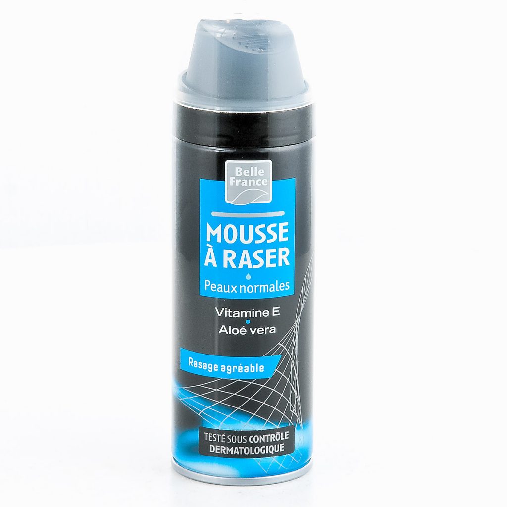 BOMBE MOUSSE À RASER HYDRATANTE PEAU NORMALE 200ML BELLE FRANCE ...